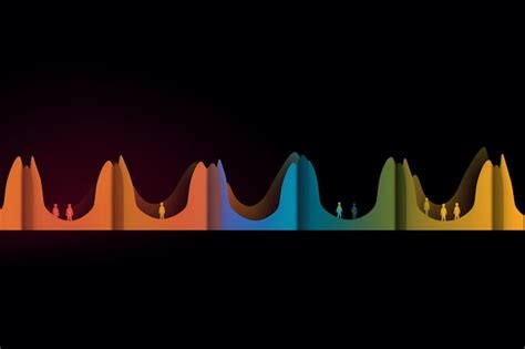 Premium Ai Image Arafed Image Of A Colorful Wave Of Colored Light Generative Ai