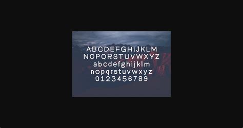 Mysterious Font Font Canyon