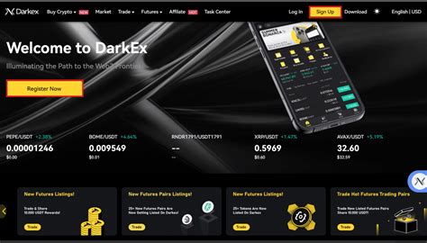 How To Register On Darkex Darkex Official Academy Area