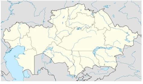 2 Отметьте на контурной карте крупные ярмарки в Казахстане не менее 3 Школьные Знания Com