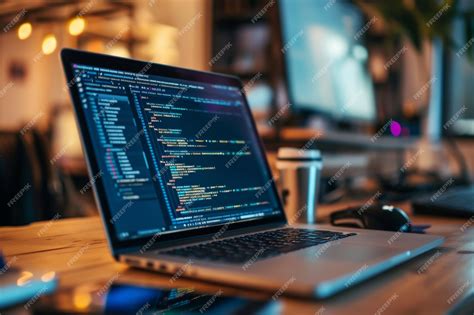 programming code in laptop and mobile apps for laptops technology used