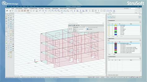 fem design user manual 6 3 correct model tools in fem design youtube