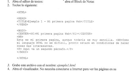 Tic´s Ii Tema 5 DiseÑo Web 1 CÓdigo Html BÁsico