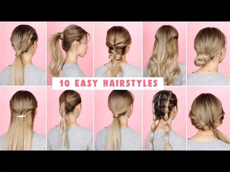 Easy Hair Tutorials