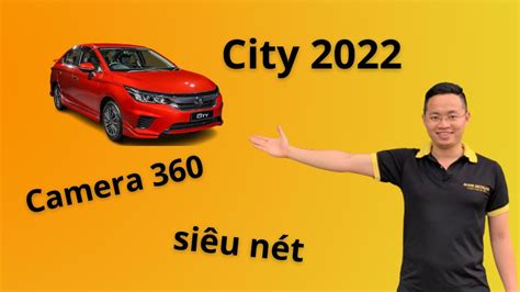 Honda City 2022 Lắp Màn Hình Android Liền Camera 360 độ Siêu Nét