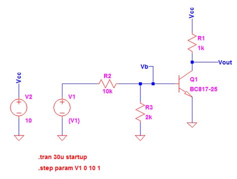 how to sweep voltage in ltspice step by step tutorials