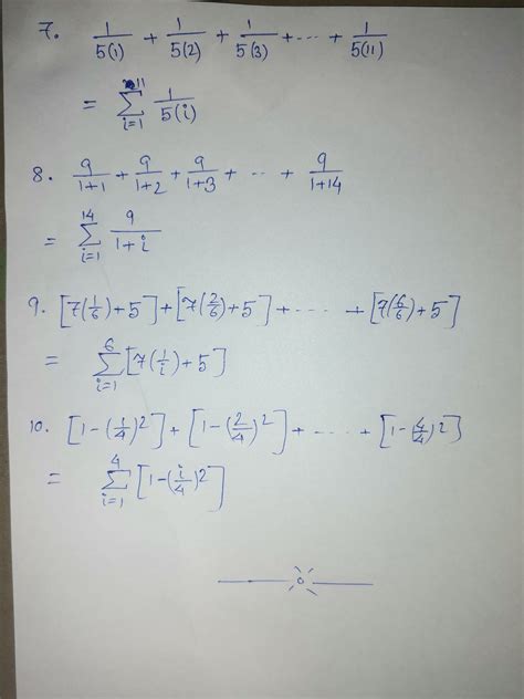 [solved] 2 using sigma notation in exercises 7 12 use sigma notation