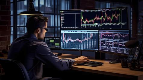 Premium Ai Image A Professional At A Workstation Conducting Deep