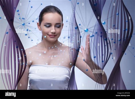Woman in futuristic medicine hi-res stock photography and images - Alamy
