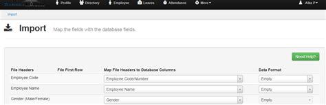 Import Bulk Upload In Easy Hr Easyhr Knowledge Base