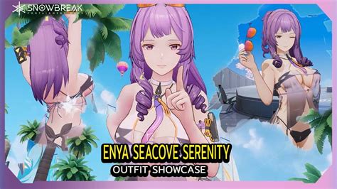 Snowbreak Containment Zone Enya Seacove Serenity Outfit Showcase