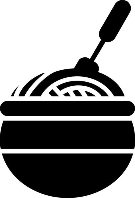 Noddles Glyph Icon 43370928 Vector Art At Vecteezy