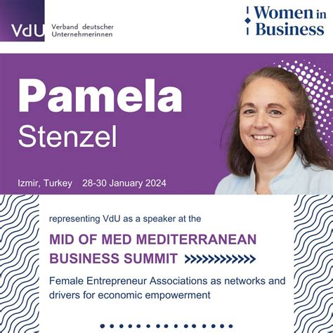 Next Week My Co Head Of Vdu Internationale Kommission Verband Deutscher Unternehmerinnen Ev