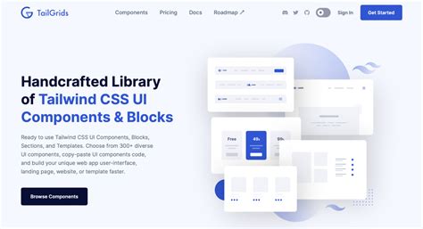 Tailwind Css Ui Component Library And Ui Kit Tailgrids