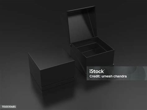 화이트 빈 하드 골판지 선물 또는 우편 물상자 모의 템플릿 3d 그림 0명에 대한 스톡 사진 및 기타 이미지 0명 검은색 고급 Istock