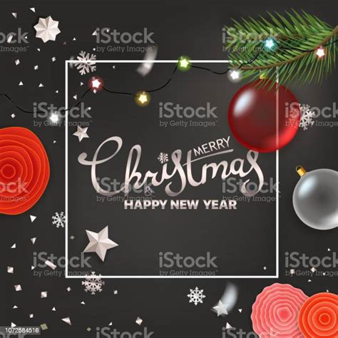 기쁜 성 탄과 새 해 복 많이 인사말입니다 벡터 인사말 카드 0명에 대한 스톡 벡터 아트 및 기타 이미지 0명 2019년 3차원 형태 Istock