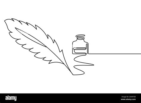 Feather Outline Clipart