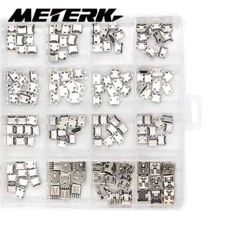 Smart Sensor Multi Specification Micro USB Connector Pin Charge Female SMT Socket Jack Set