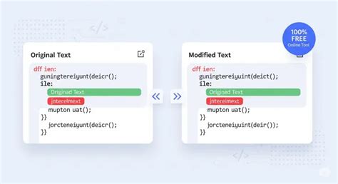 Text Diff Checker Tool Online And Free
