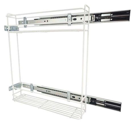 ᐉ Карго міні F3m Ii бічне кріплення напрямні кулькові з доводчиком 3d кріплення фасаду Білий