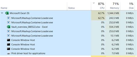 solved power query cpu usage very high microsoft mashu