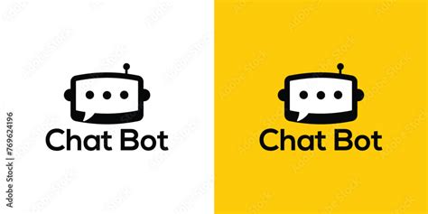 Chatbot Icon Bot Sign Design Chat Bot Logo Concept Robot Head In Speech Bubble Online Chatbot Icon Bot Sign Design Chat Bot Logo Concept Robot Head In Speech Bubble Online