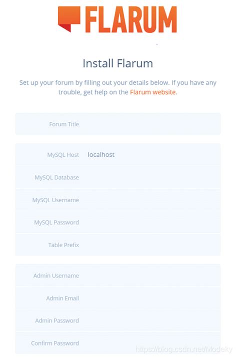Windows环境下搭建flarum论坛flarum Windows安装 Csdn博客