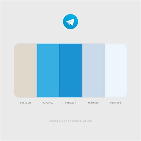 Telegram Color Palette Color Design Inspiration Website Color Palette Logo Color Schemes