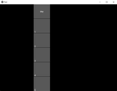 Python When Trying To Make Variable Columns In Kivy Only One Column