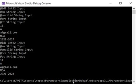 Parameter And ParameterCollection In ADO NET Programmingempire