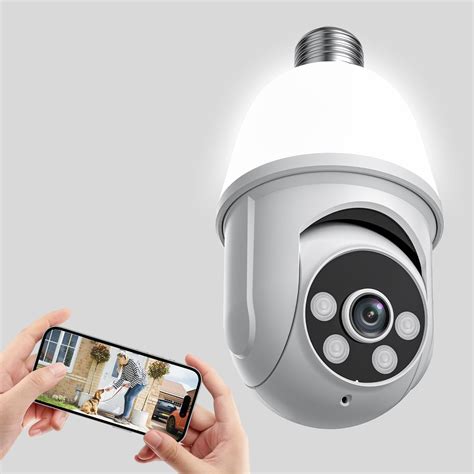 Occuwave 360° 1080p Light Bulb Wireless Camera Indoor
