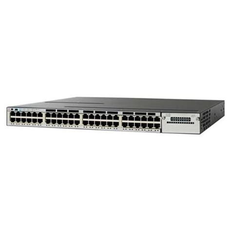 Switch Cisco Catalyst 3850 Ws C3850 48f E 48 Portas Full Poe Ip Services Xtech