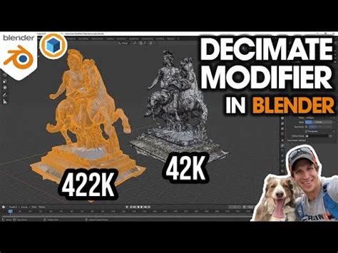 Better Performance In Blender With The Decimate Modifier Artofit