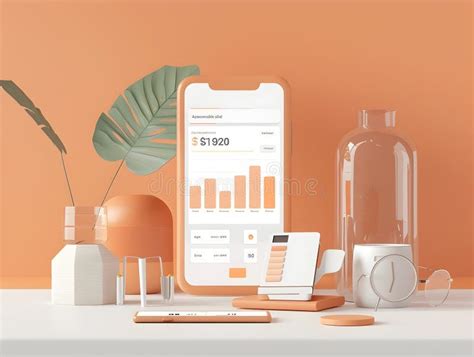 Budgeting App Dashboard Visualizing Financial Data And Insights In Warm