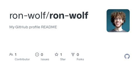 Github Ron Wolf Ron Wolf My Github Profile Readme