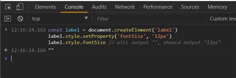 Cssstyledeclaration Setproperty Doesn T Seem To Work Consistently Issue Vadimdemedes