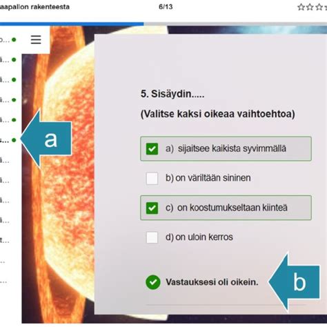 Preview Of Theme 1 In The Lms Including A Site Navigation B Download Scientific Diagram