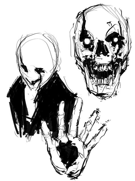 My Gaster Sketch R Undertale