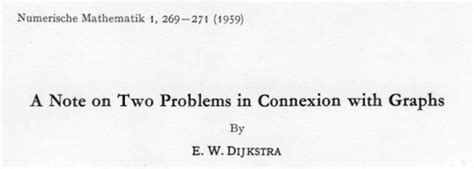 yet another math programming consultant dijkstra confusion