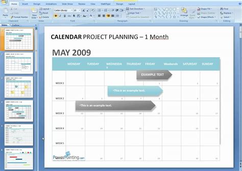 How To Edit A Calendar In PowerPoint YouTube
