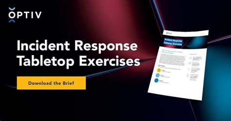 Ir Tabletop Exercises Improve Your Incident Response Program Optiv