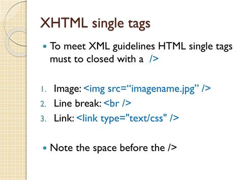 PPT XHTML And CSS PowerPoint Presentation Free Download ID 5411755
