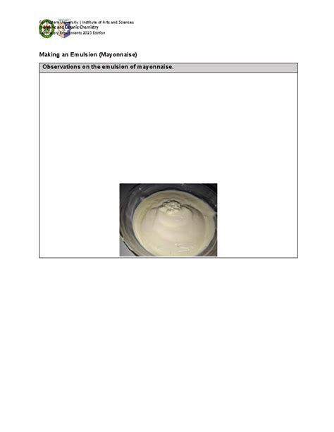Updated Experiment 6 Colligative Properties Of Solutions And Colloids Lab Sheets Studocu