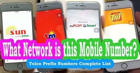 List Of Network Prefix Numbers In The Philippines Prefixes List Of Network Prefix Numbers In The Philippines Prefixes