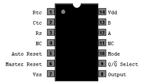 Cd4541 Timer Circuit Diagram