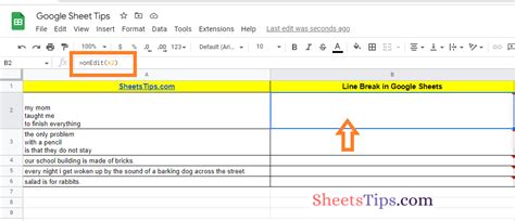 Insert Line Break In Excel Using Formula Printable Timeline Templates