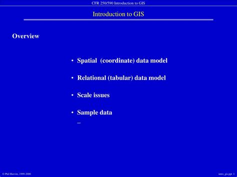 PPT Introduction To GIS PowerPoint Presentation Free Download ID 3533780