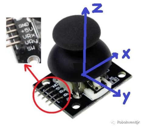 摇杆控制方向原理arduino传感器教程 第9章摇杆模块 Csdn博客