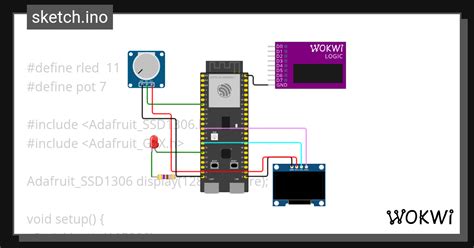 Flasher Pot Wokwi Esp32 Stm32 Arduino Simulator