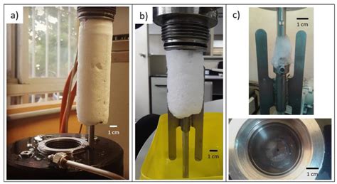 E Typical Macroscopic View Of The Methane Hydrate Formation Within A Download Scientific